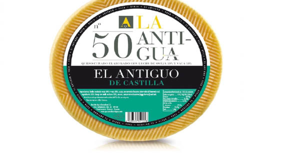 “El Antiguo” cured cheese 50% sheep 50% cow | AGROSMARTglobal